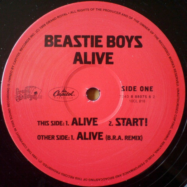 Buy Beastie Boys : Alive (10", Single) from Recycle Vinyl!