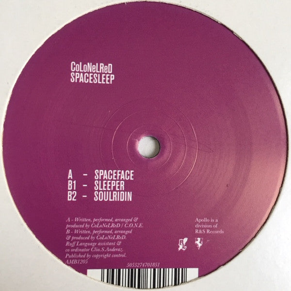 Buy Colonel Red : Spacesleep (12", EP) from Recycle Vinyl!
